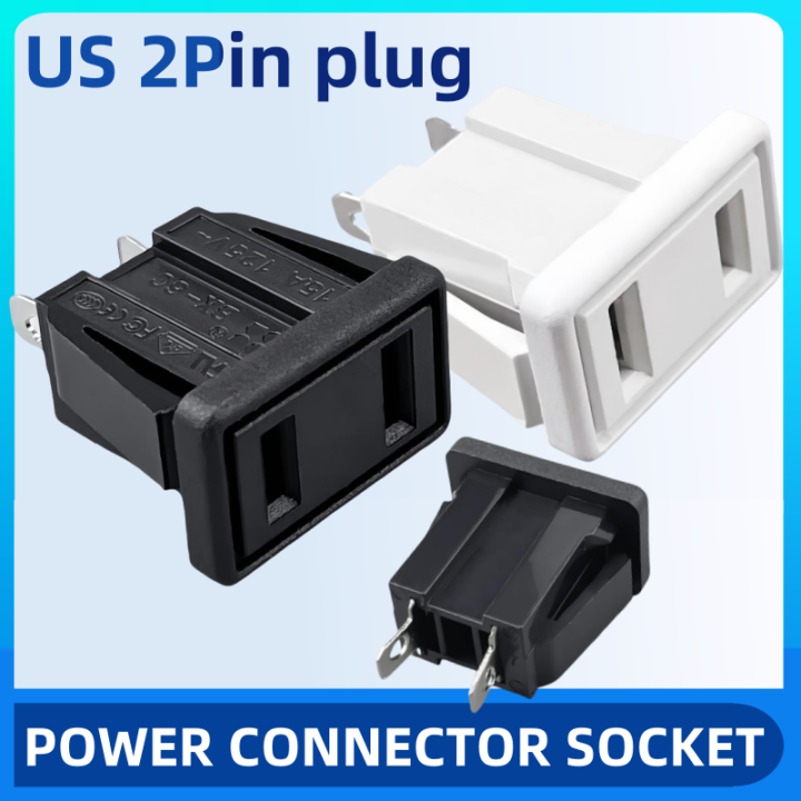 AC 15A 125V power connector socket Female Outlet Power Socket Clamp ...