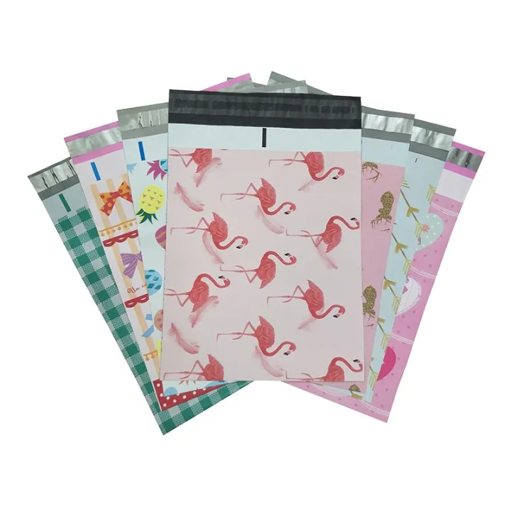 10PCS 10x13inch Printed Poly Mailer 25.4x33cm Colorful Totes Mix ...