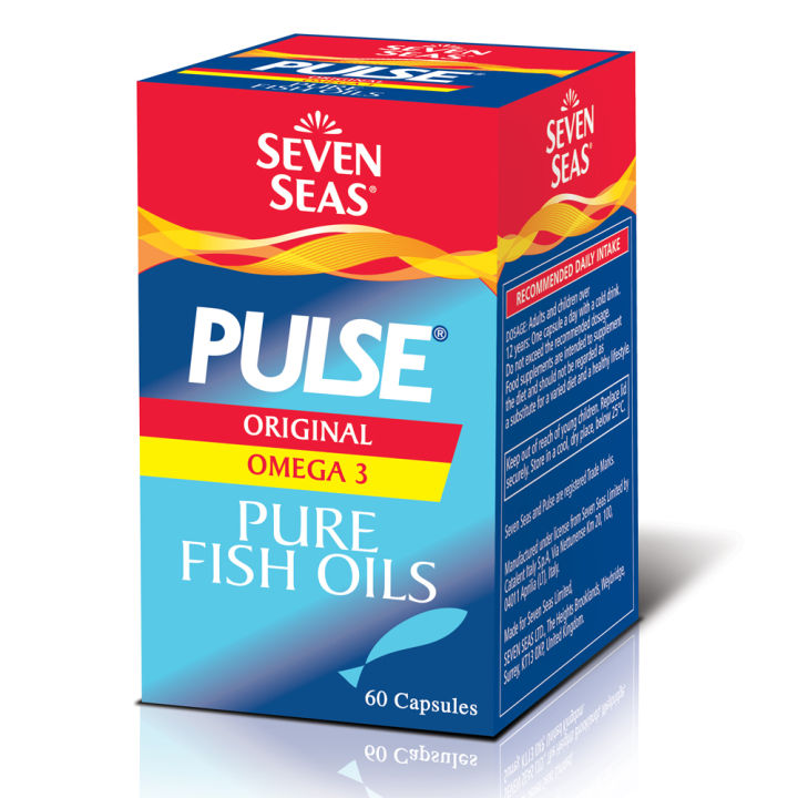 Pulse Original Pure fish Oil caps 60s | Daraz.lk