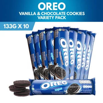 Oreo Vanilla and Chocolate 133g Variety Pack (Set of 10) | Daraz.lk