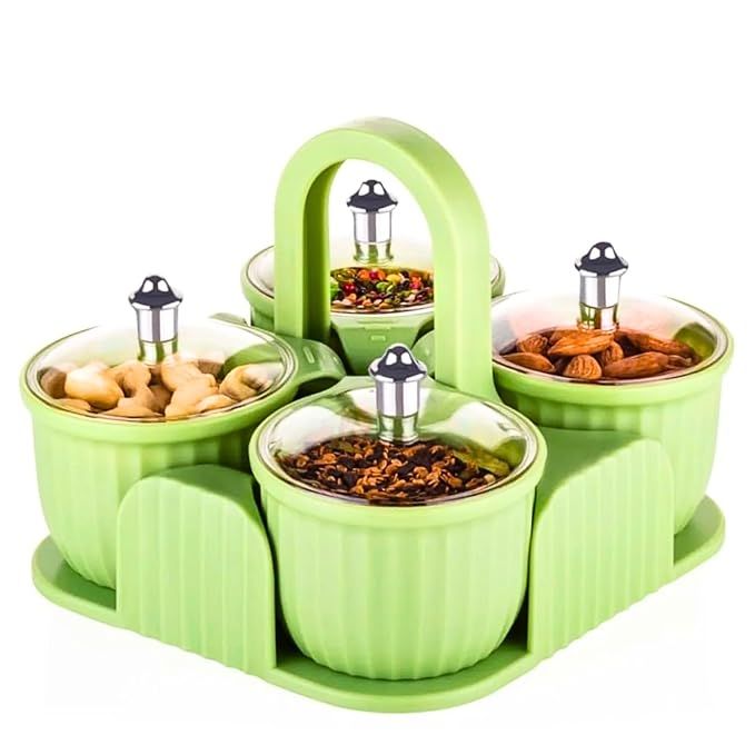 Dry fruit box containers Dry Fruit Box Jar Set Aachar Pickle Container ...
