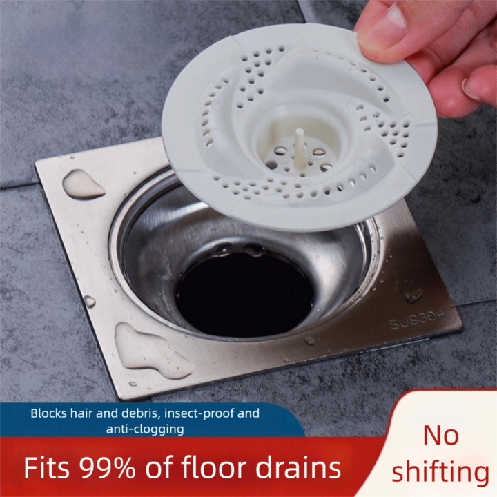 Hygienic Anti-Clogging Drain Cover Bug Proof Rotating Anti-Clogging ...