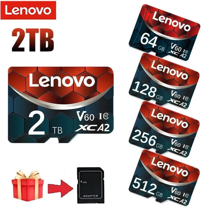 Original Lenovo Memory Card 128GB 256GB 512GB 1TB 2TB High Speed Micro ...