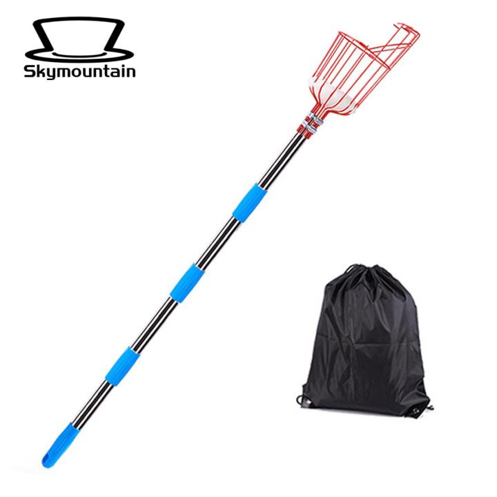 Telescopic Fruit Picking Device Adjustable Long Handle Fruit Picker ...