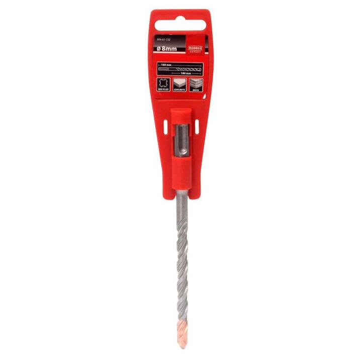 Modeco SDS Plus Bits for Drilling in Concrete, Stone, Bricks and Breeze ...