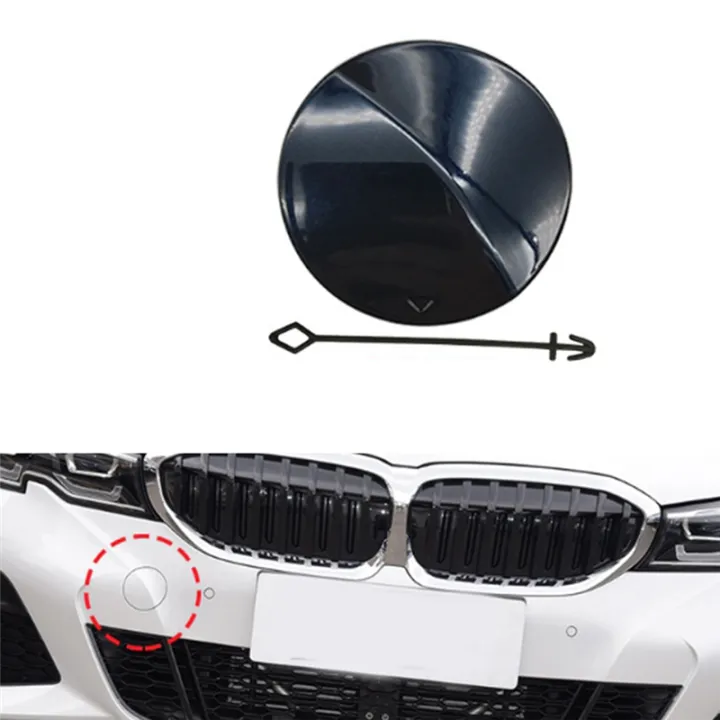 Car Front Bumper Tow Hook Cover Cap Painted 51119448801 for 3 Series ...
