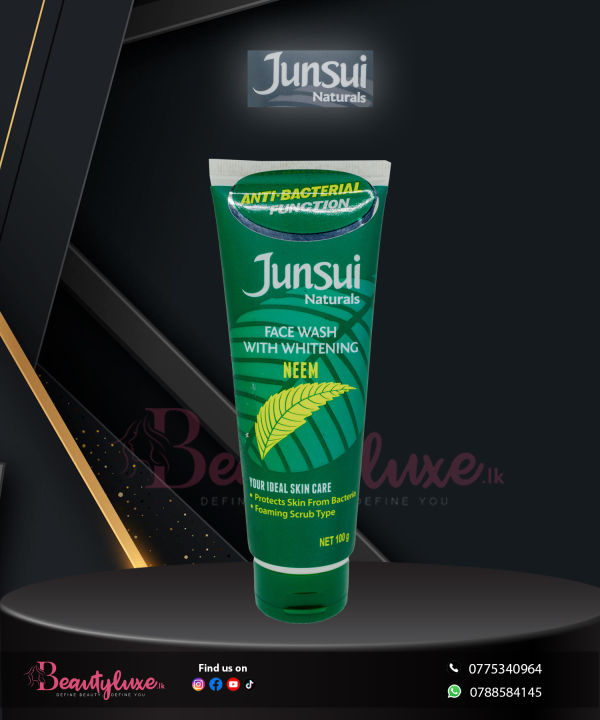 Junsui Natural Face Wash Neem 100g | Daraz.lk