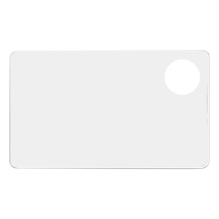 Acrylic Paint Palette Non-stick Thumb Hole Design Clear Oil Painting ...