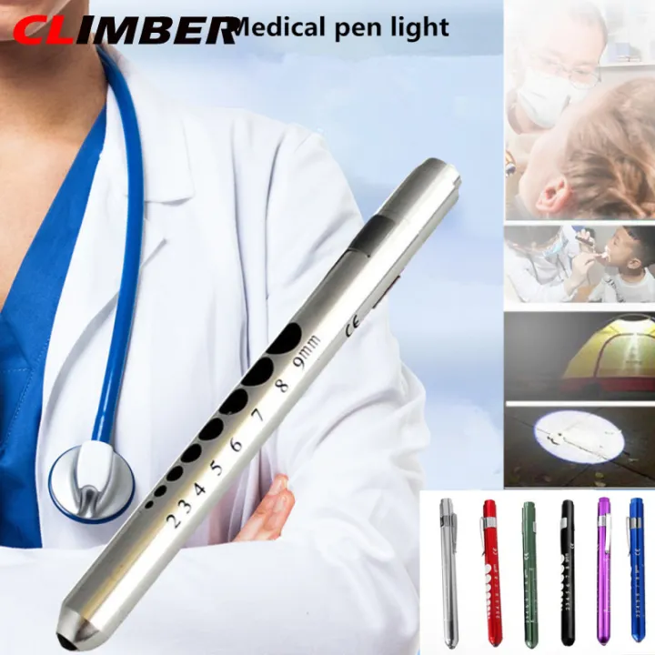 CL LED Portable Medical First Aid Flashlight Pen Light for Doctor EMT ...