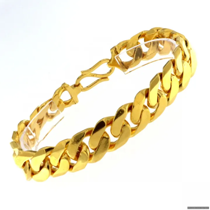 Gold Plated bracelet Fashion and Stylish Design Guarantee for Men ...