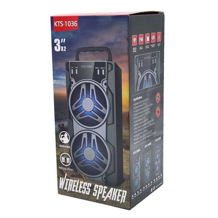 KTS 1036 Wireless Portable Bluetooth Speaker | Daraz.lk