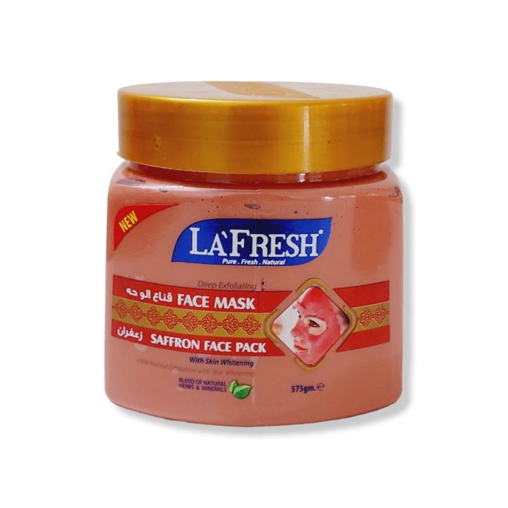 La'fresh Saffron Face Mask 575ml Saffron Face Pack Skin Care | Daraz.lk