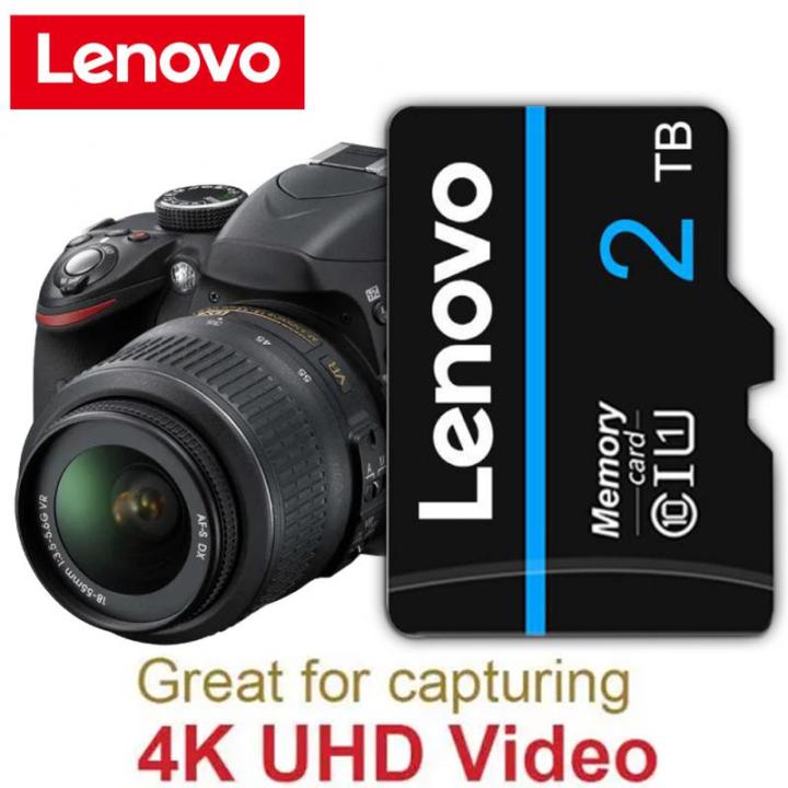 Lenovo Class 10 Memory Card 2TB 1TB Micro TF SD Card 128GB 256GB ...