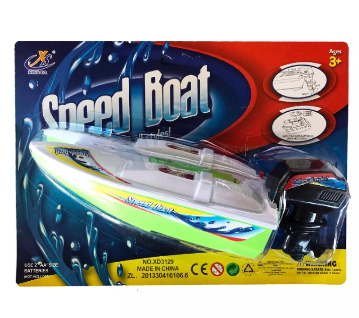 SPEED BOAT BETTARY OPERATED TOY BOAT FOR KIDS | Daraz.lk