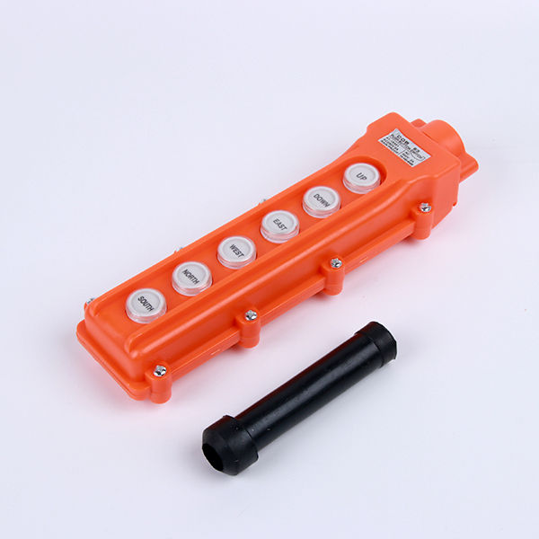 Hoist Crane Control Switch 06 Push Button Handheld Control Pendant ...