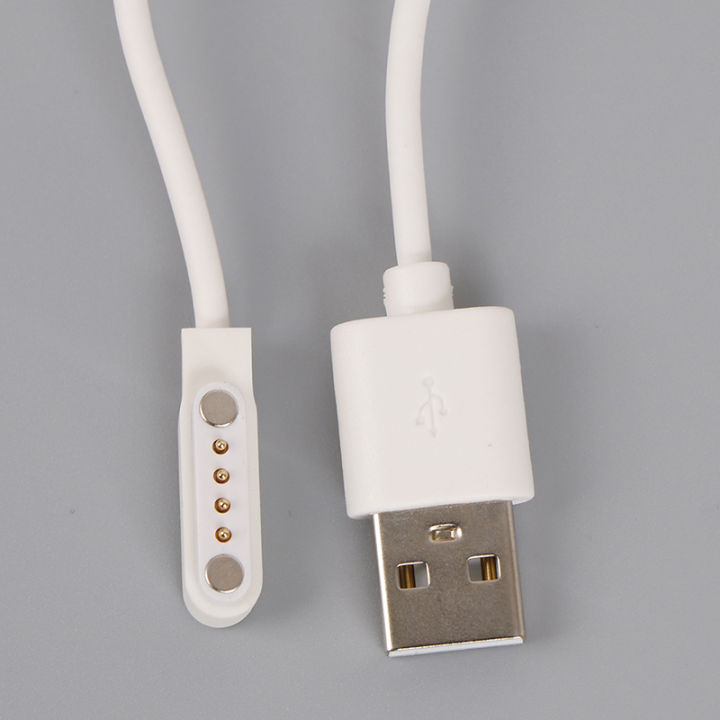Smart watch 4pin 7.62 magnetic Charging Charger Cable for kw88 kw99 q100 kw18 | Daraz.lk