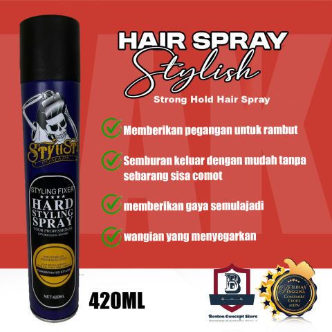 Hair Spray Styling Hair Spray Stylish Professional Spray 420ml(FROM ...