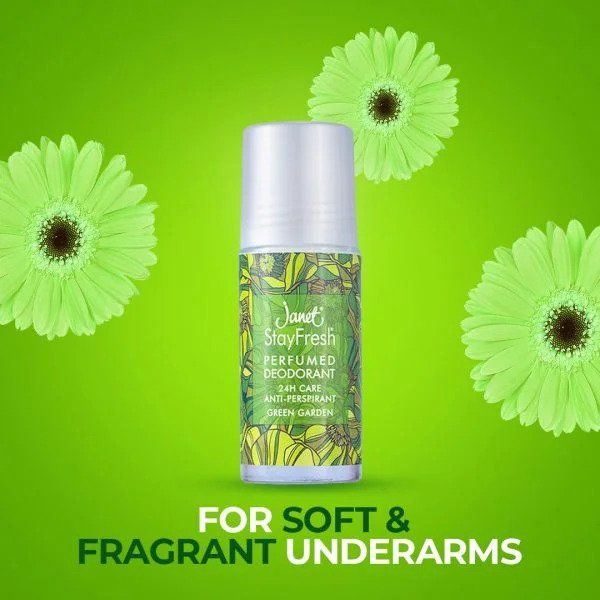 Janet Stay Fresh Deodorant- Green Garden 30Ml | Daraz.lk