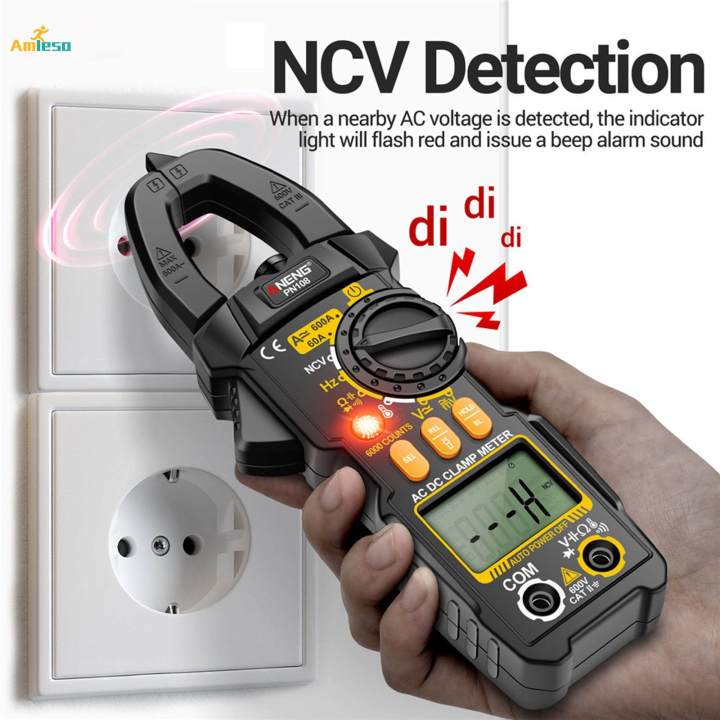 Digital Multimeter Clamp PN108 Professional Household Outlets DC ...