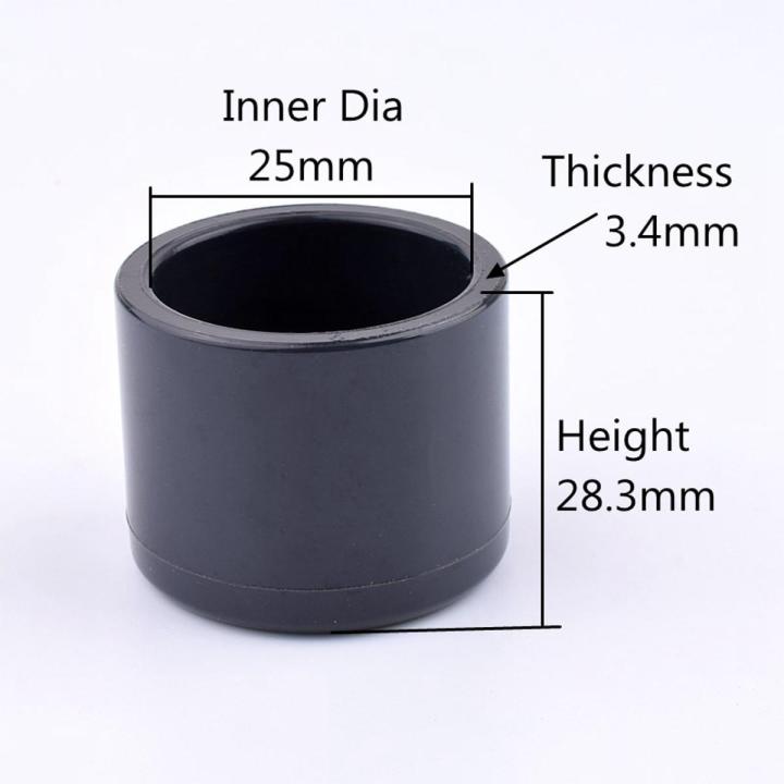 1-5pcs 20 25 32 40 50 63-110mm PVC fitting plastic plug cap suet plug ...