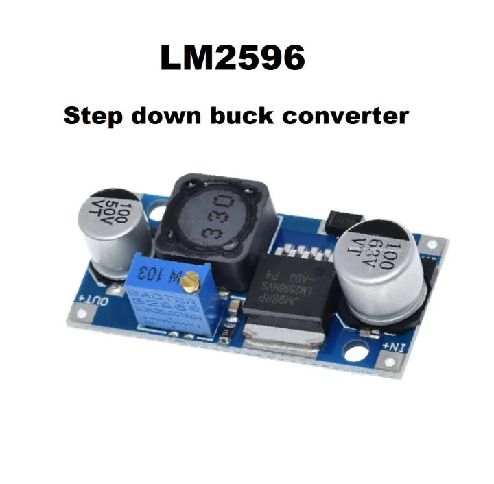 LM2596 Step down converter Buck converter DC-DC Adjustable voltage 1pcs ...