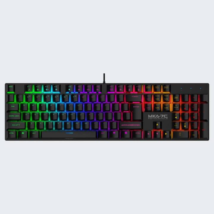 Armaggeddon MKA-7C Gaming Keyboard (RED SWITCH) | Daraz.lk