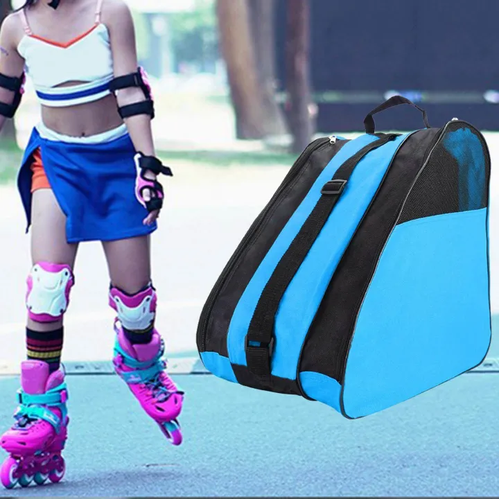 3x Roller Skates Sholder Bag Inline Skates Sports Carry Storage w ...