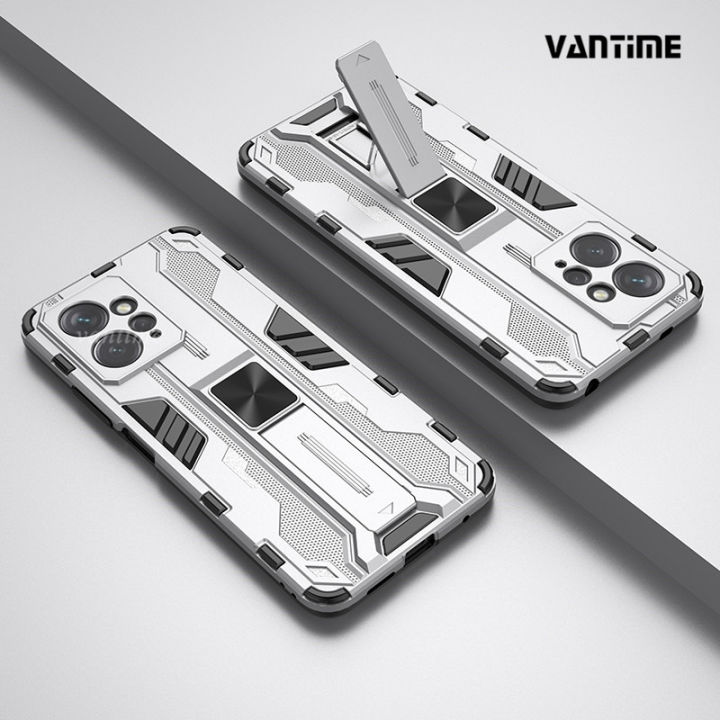 Vantime for Xiaomi Redmi Note 12 4G Case Kickstand Camera Lens Protect Cover | Daraz.lk