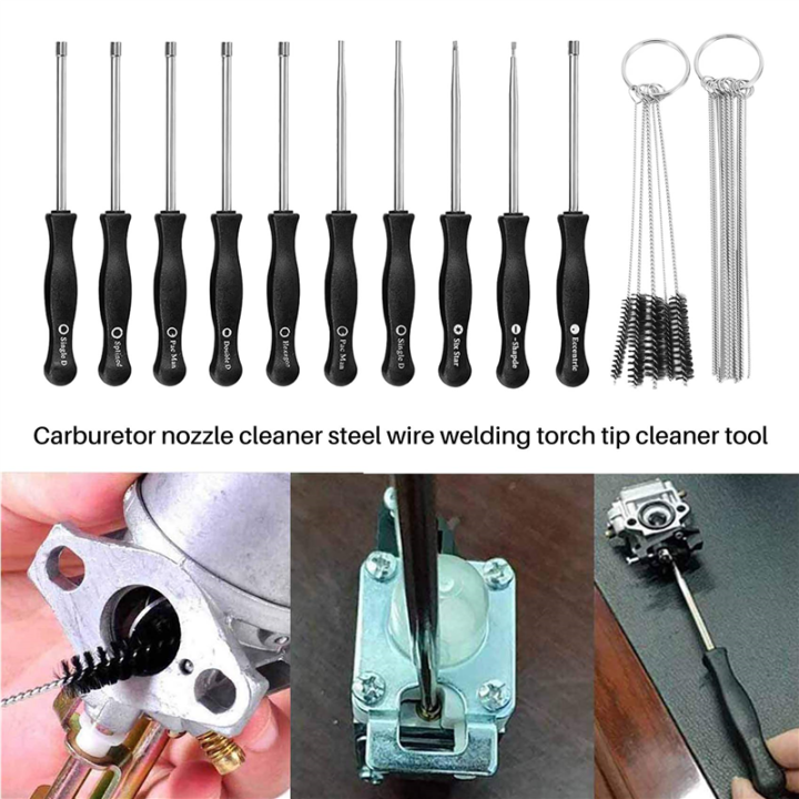 Carburetor Adjustment Tool Screwdriver Cleaner Engine Ignition Tester ...