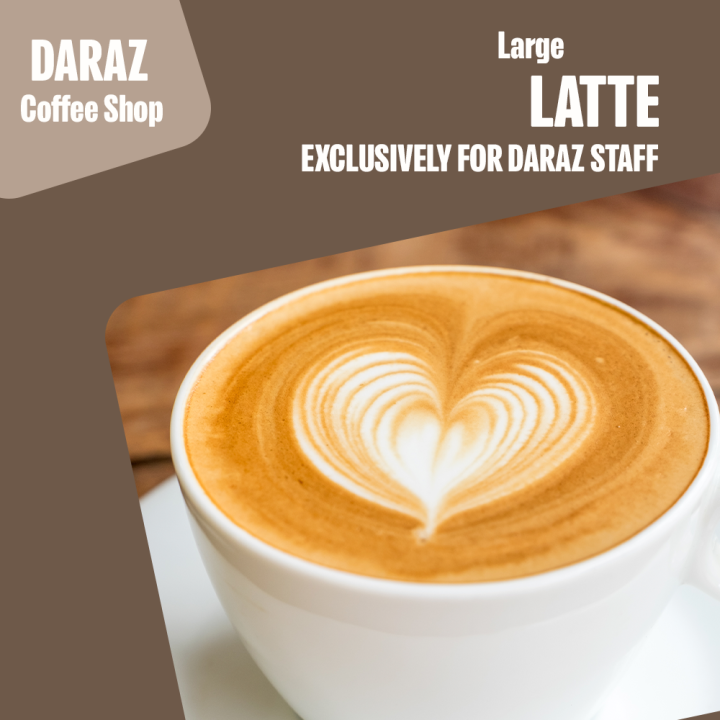 Latte(Large) | Daraz.lk: Buy Online at Best Prices in Srilanka | Daraz.lk