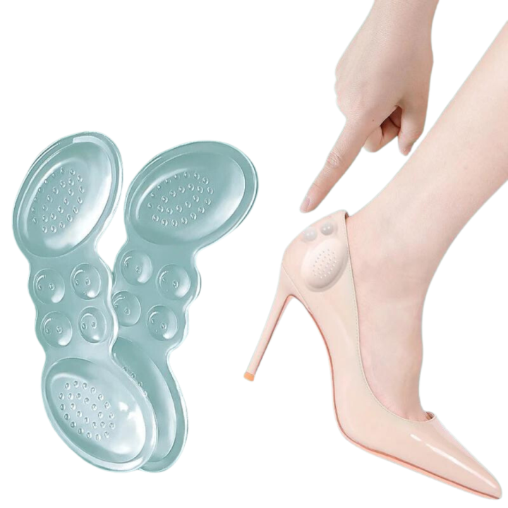 01 Pair 3Mm Women Insoles For Shoes High Heel Pain Relief Foot Care ...