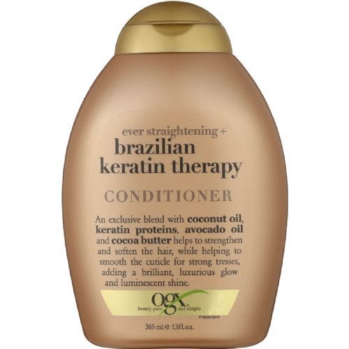 OGX Ever Straightening Brazilian Keratin Smooth Conditioner - 385ml ...