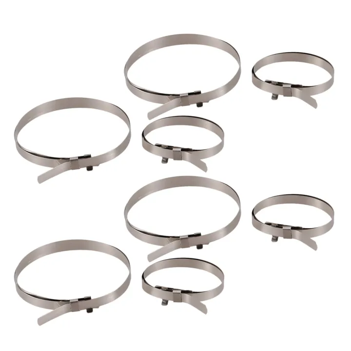 Vehicle Car Constant Velocity CV Joint Boot Clamp Clip Fastener 8 Pcs ...