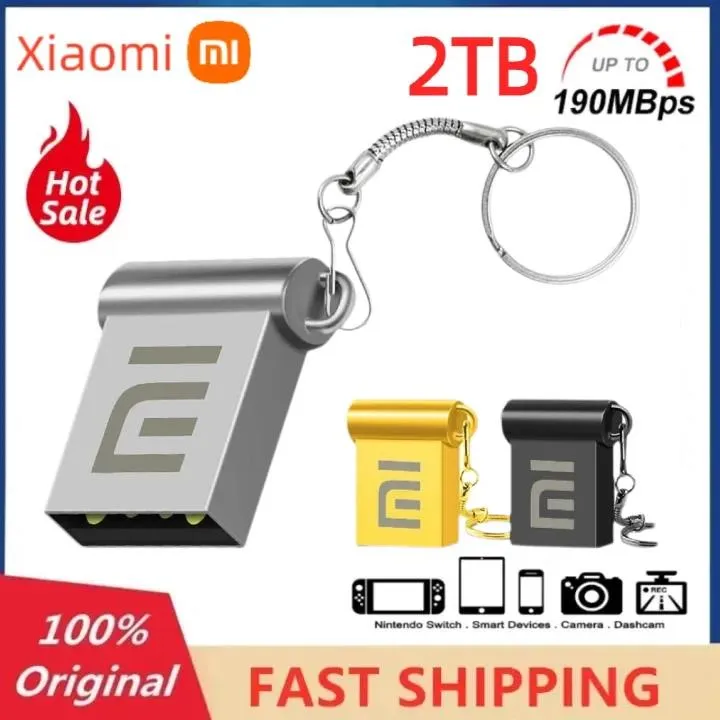 Xiaomi Type C USB Flash Drive 2TB OTG 2 IN 1 USB 3.0 Micro USB Pen ...