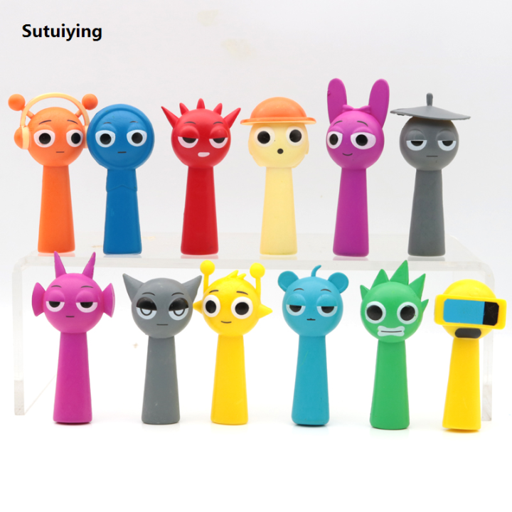 Sutuiying New 12pcs/set Sprunki Figures Mode Toys Sprunki Incredibox ...
