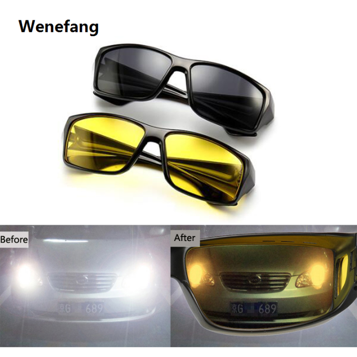 Wenefang 【beauty code】Car Night Vision Sun Glasses Eyewear UV ...