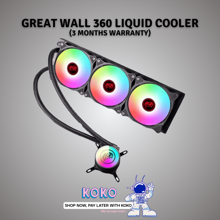 GREAT WALL 360 LIQUID COOLER (3 MONTHS WARRANTY) | Daraz.lk