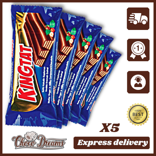Kingtat Wafer Bar - 3 Fingers Pack x 5 | Daraz.lk