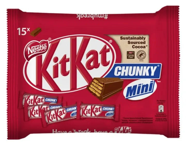 Kitkat Chunky Mini Bag 250g (15pcs.) Pack | Daraz.lk