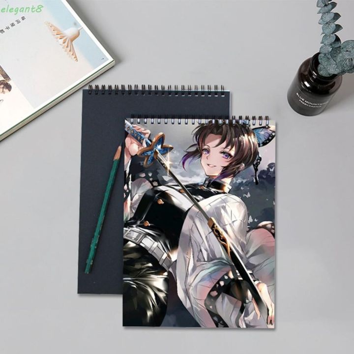 ஐ ELEGANT Boy Kimetsu No Yaiba Sketchbook Kids A4 Painting Book Demon ...