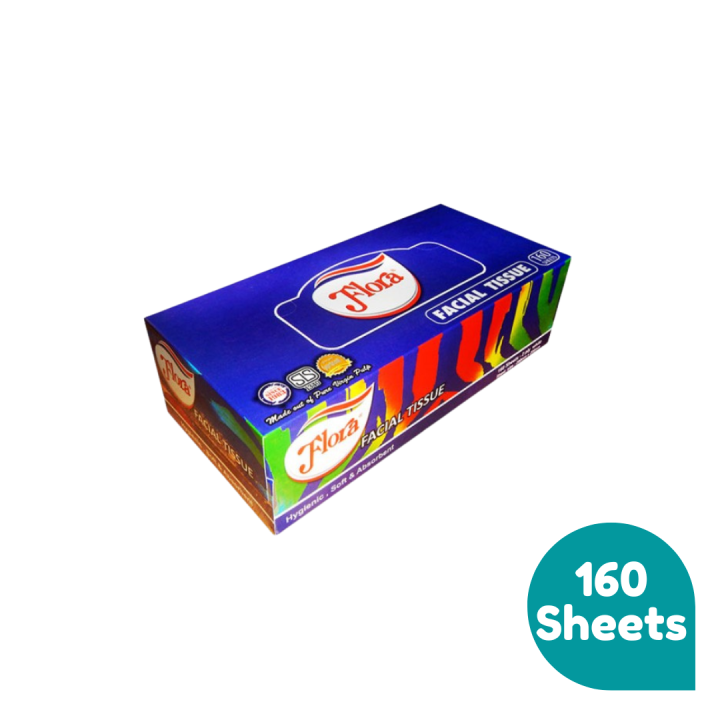 Flora Facial Tissue 200 Sheets - A1216P7 | Daraz.lk