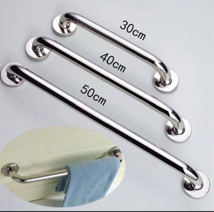 40 cm NoEnName-Null Bathroom Shower Tub Hand Grip Stainless Steel ...