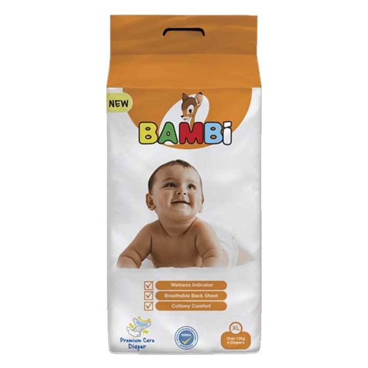 Bambi Premium Care XL 4 Pcs | Daraz.lk