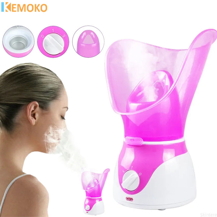 Ineverlefte Facial Sprayer Heating Steamer Face Skin Moisturizing Pore ...