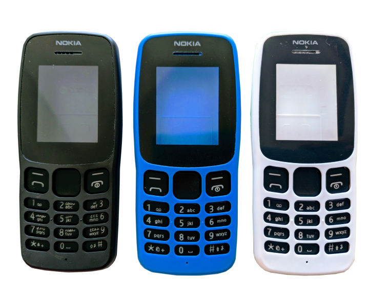 Nokia 106 Housing 2018 Mobile Phone Cover Case Keypad | Daraz.lk