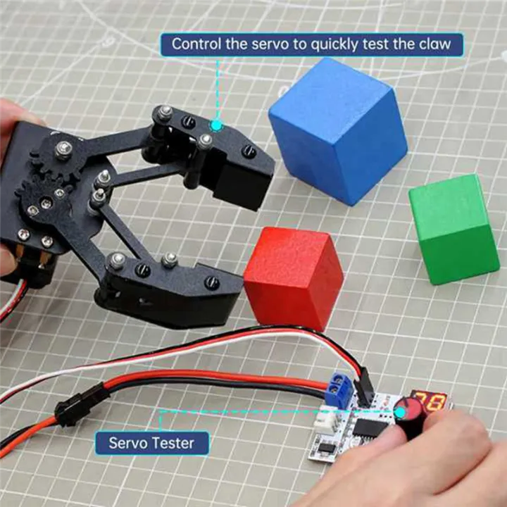 Metal Mechanical Claw Robotic Gripper, Digital Servo, Alloy Claw Arm ...