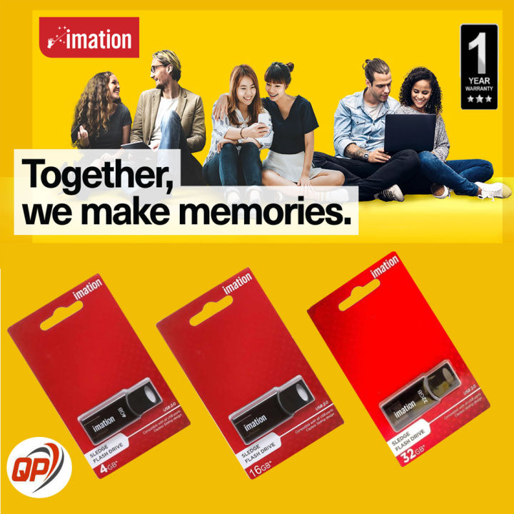 QP 4GB Imation USB Flash Drive USB Port Capless Sliding Design | Daraz.lk