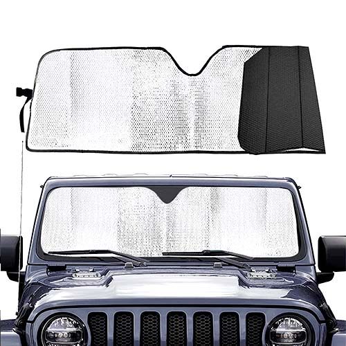 UV Protection Shield Universal Front Rear Car Window Sunshade Sun Shade ...