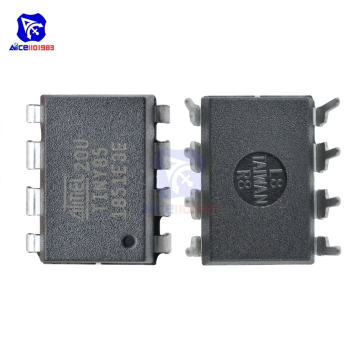 【VA VA VOOM】IC Chip ATTINY85-20PU MCU 8BIT ATTINY 20MHZ Pin DIP-8 ATTINY85 IC Chips | Daraz.lk