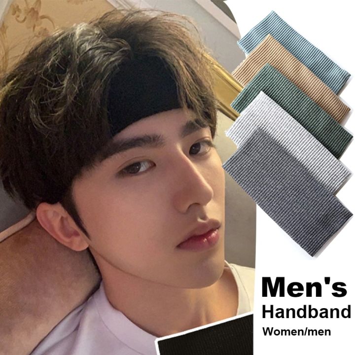Sports Elastic Headbands for Men Women Sweatband Hair Bands for Running ...